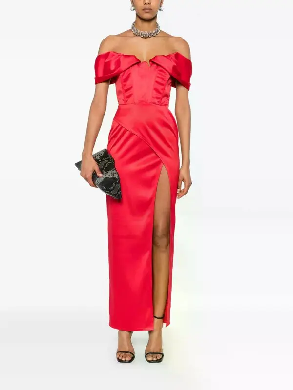 MITILIANE COUTURE Corset-style Maxi Dress