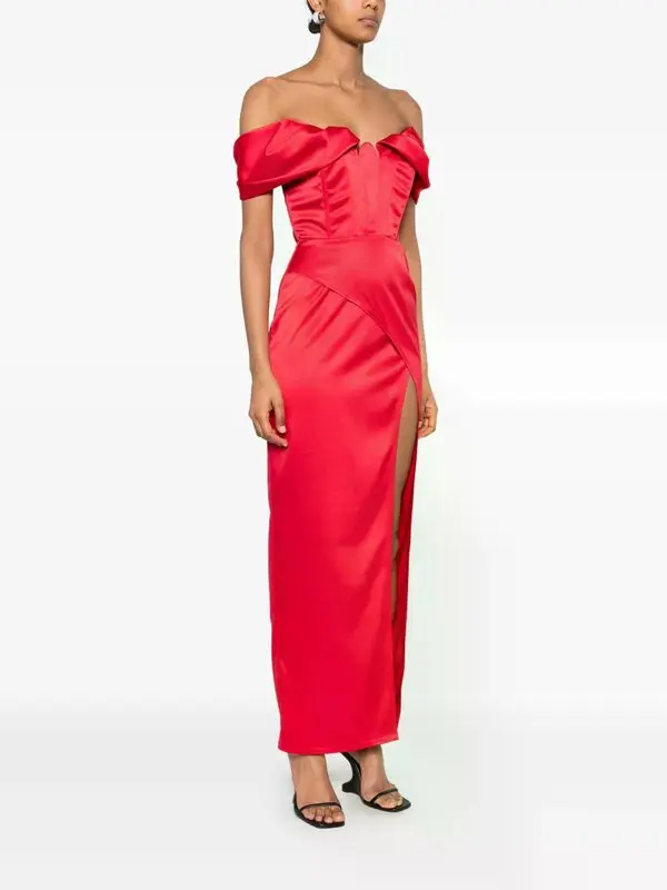 MITILIANE COUTURE Corset-style Maxi Dress