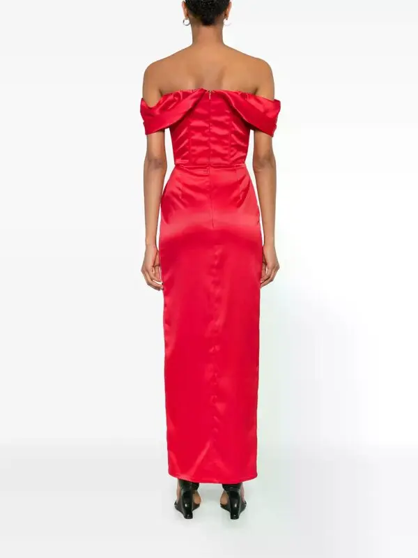 MITILIANE COUTURE Corset-style Maxi Dress