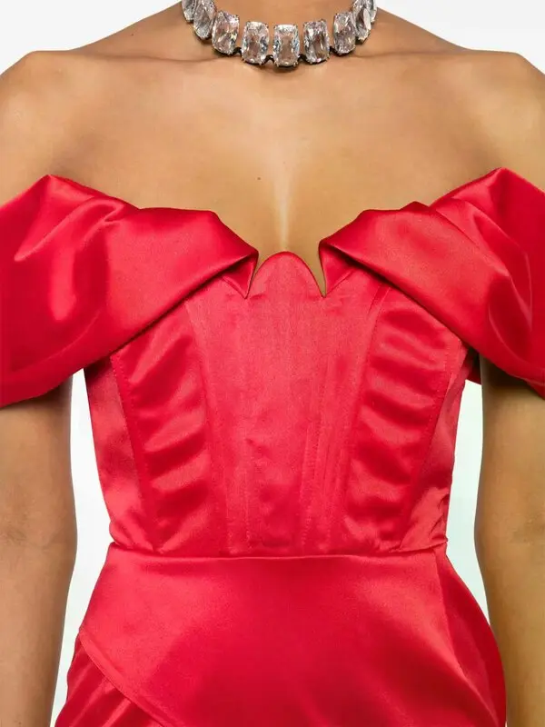 MITILIANE COUTURE Corset-style Maxi Dress