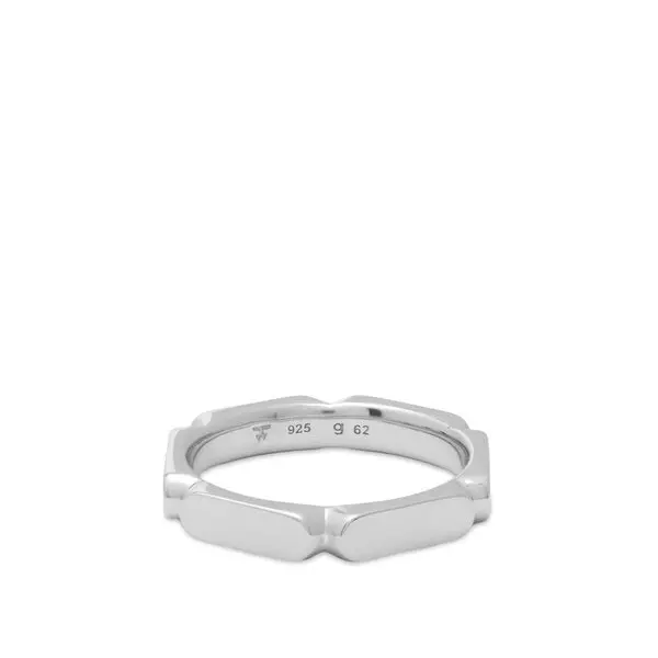 Tom Wood Umi Band Ring Slim In Sterling - Silver