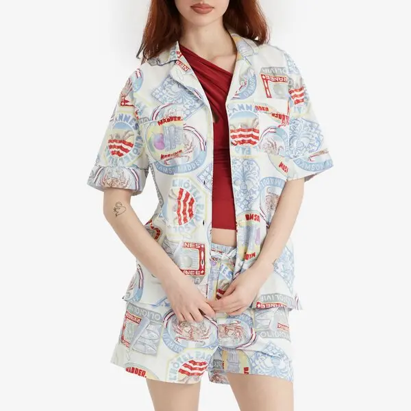 DAMSON MADDER Chlo Printed Shirt - Multi