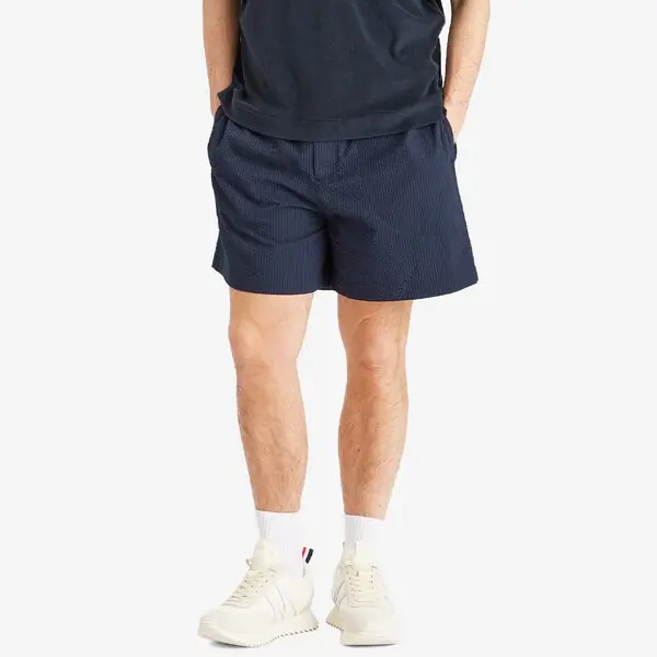 Moncler Technical Seersucker Shorts