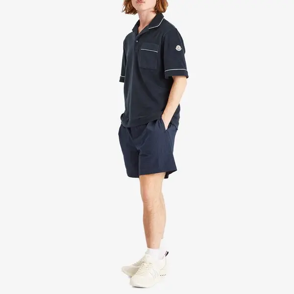 Moncler Technical Seersucker Shorts
