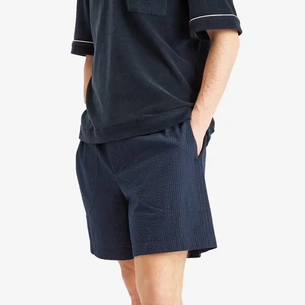 Moncler Technical Seersucker Shorts