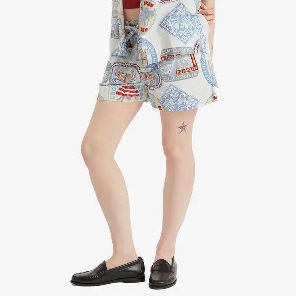 DAMSON MADDER Printed Pull On Shorts