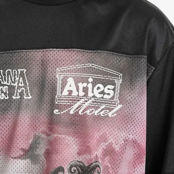 Aries Ramscape Airtex Longsleeve T-shirt