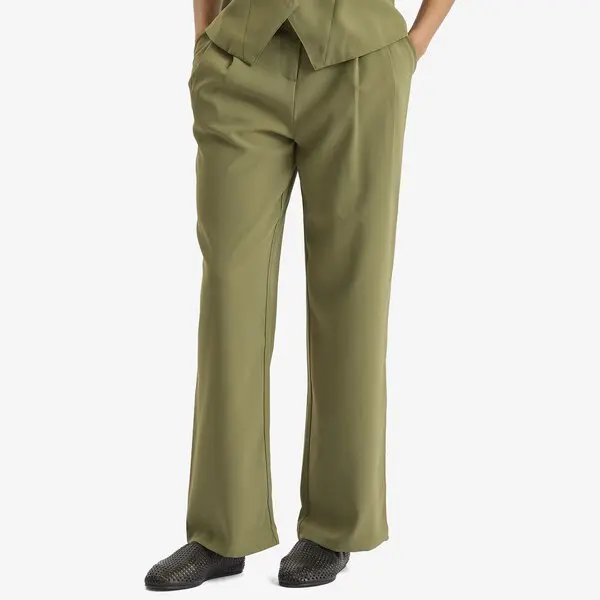 4TH & RECKLESS Sabrina Trousers - Khaki