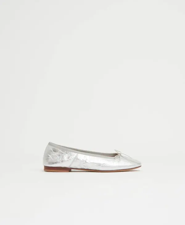 MANSUR GAVRIEL Dance Ballerina - Crinkle Silver