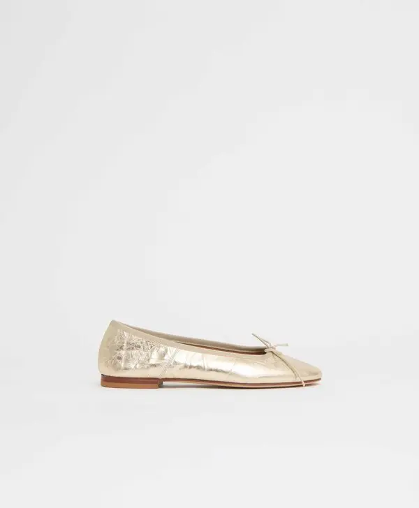 MANSUR GAVRIEL Dance Ballerina - Crinkled Gold