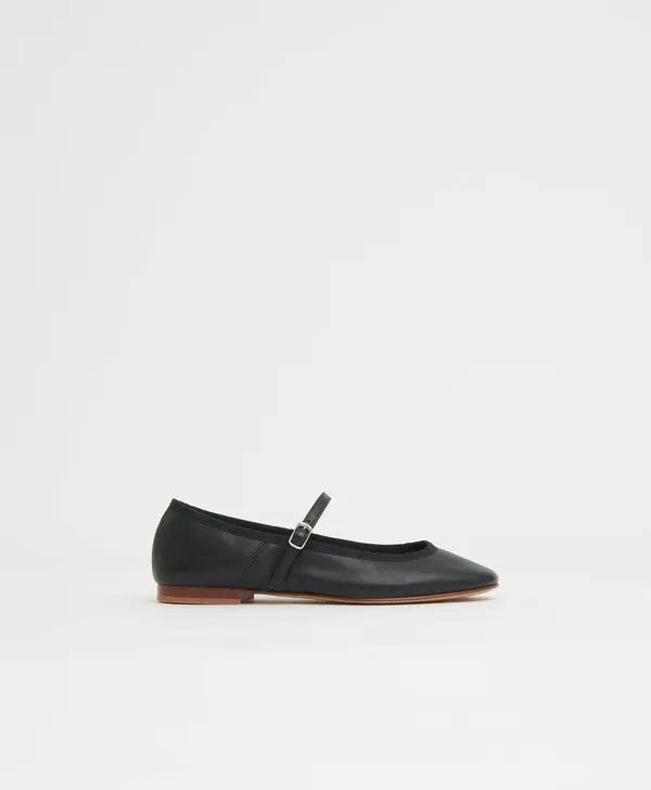 MANSUR GAVRIEL Dance Mary Jane Flat - Black