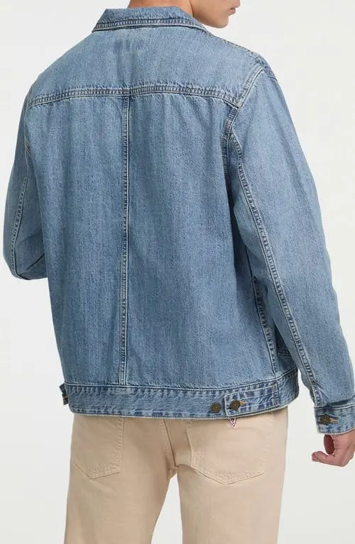Guess Selvedge Denim Trucker Jacket