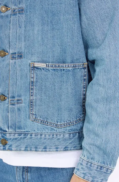 Guess Selvedge Denim Trucker Jacket