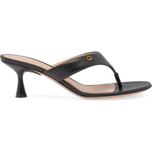 GIANVITO ROSSI Ascent Thong 55 Sandals - Black