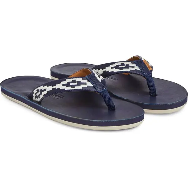 HARI MARI Fields Camino Flip Flop - Navy