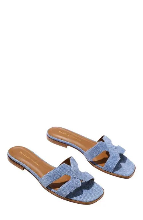 MARGAUX LONNBERG The Mx Sandal - Denim Suede