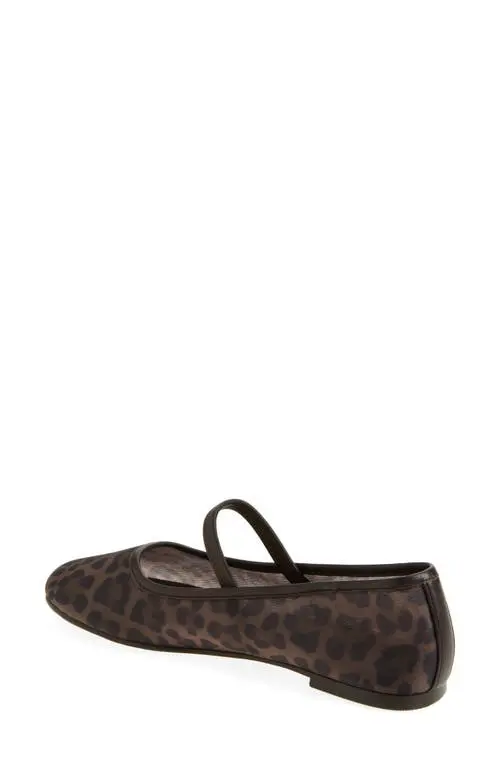 Madewell The Greta Leopard Mesh Ballet Flat