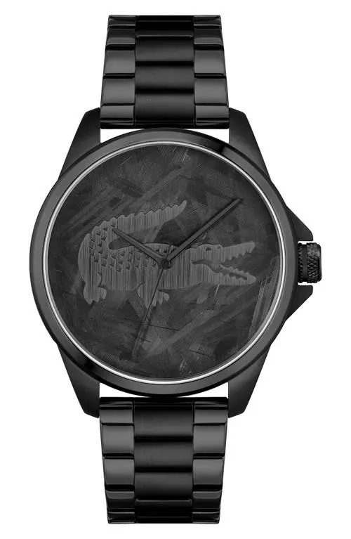 Lacoste Le Croc Bracelet Watch - Black
