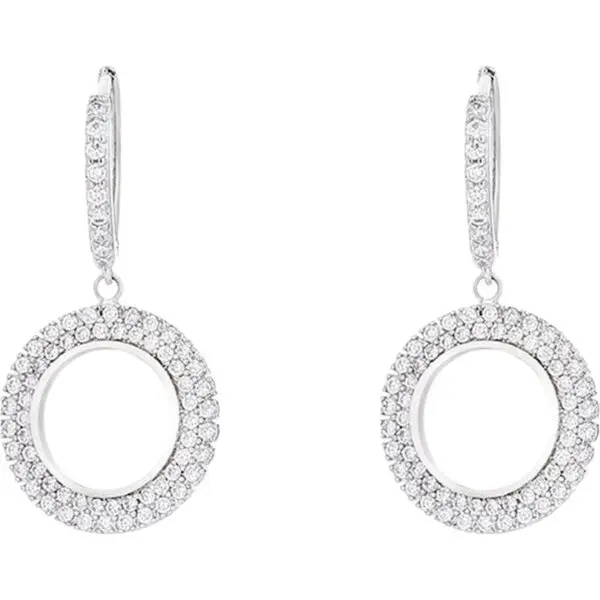 DLORIA Hollywood Sensation Amelia Cubic Zirconia Dangle Earrings