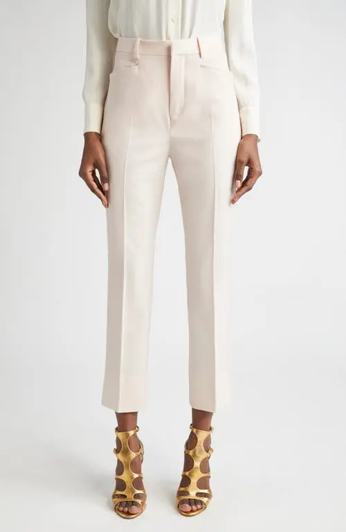 TOM FORD Wool Stretch Grain De Poudre Tailored Trousers