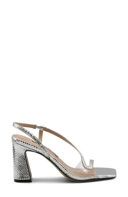 CHARLES DAVID Rochelle Slingback Sandal - Silvern