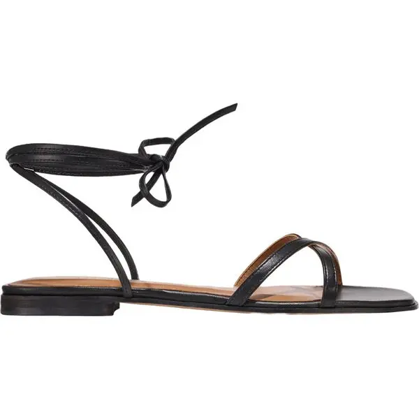 MARGAUX LONNBERG Wrap Sandal - Black