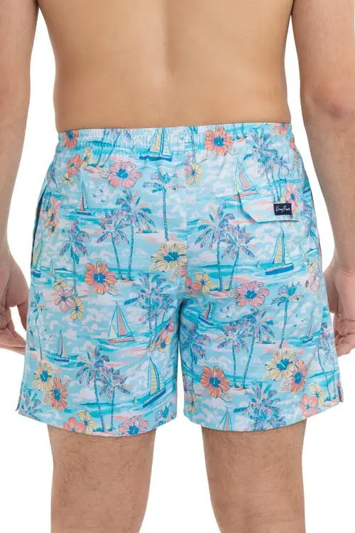 Kenny Flowers The Bvisswim Trunks - Light Blue