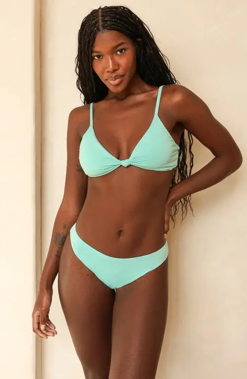 DIPPIN DAISY'S Nocturnal Cheeky Bikini Bottom - Aqua