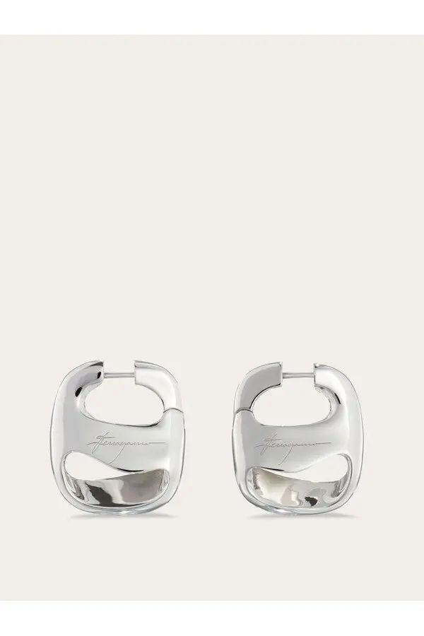 FERRAGAMO Vara Earrings - Silver
