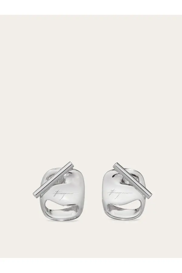 FERRAGAMO Vara Earrings - Silver