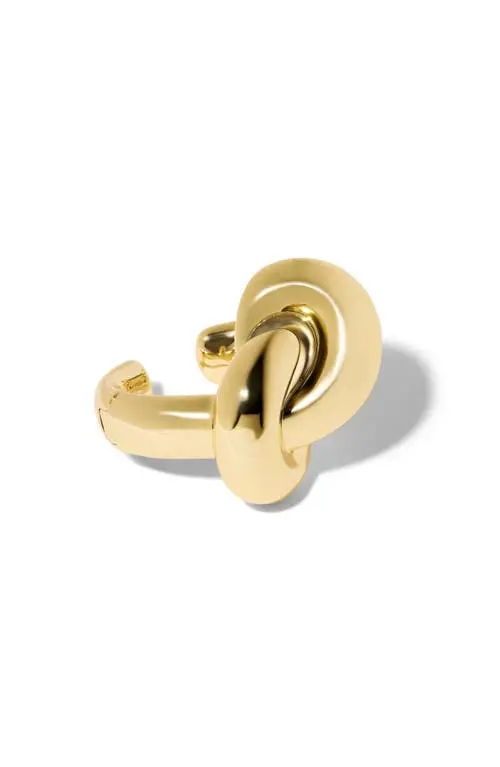 JENNIFER FISHER Knot Cuff Bracelet - Yellow Gold