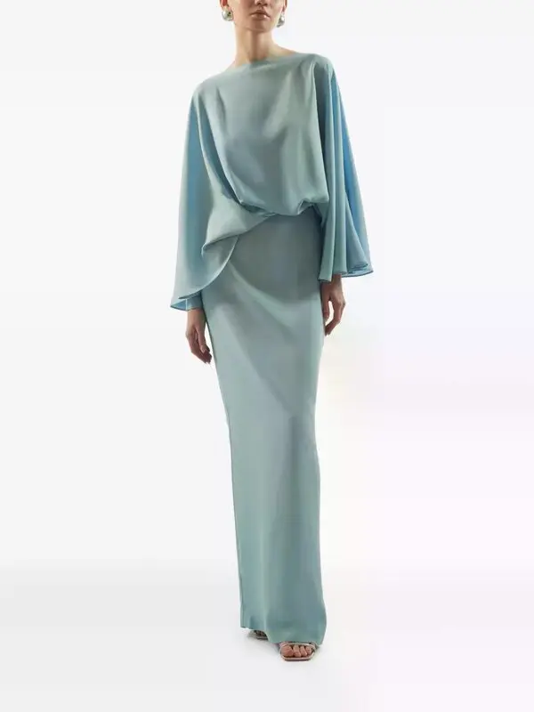TALLER MARMO La Maddalena Gown - Blue