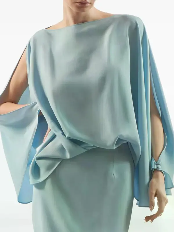 TALLER MARMO La Maddalena Gown - Blue