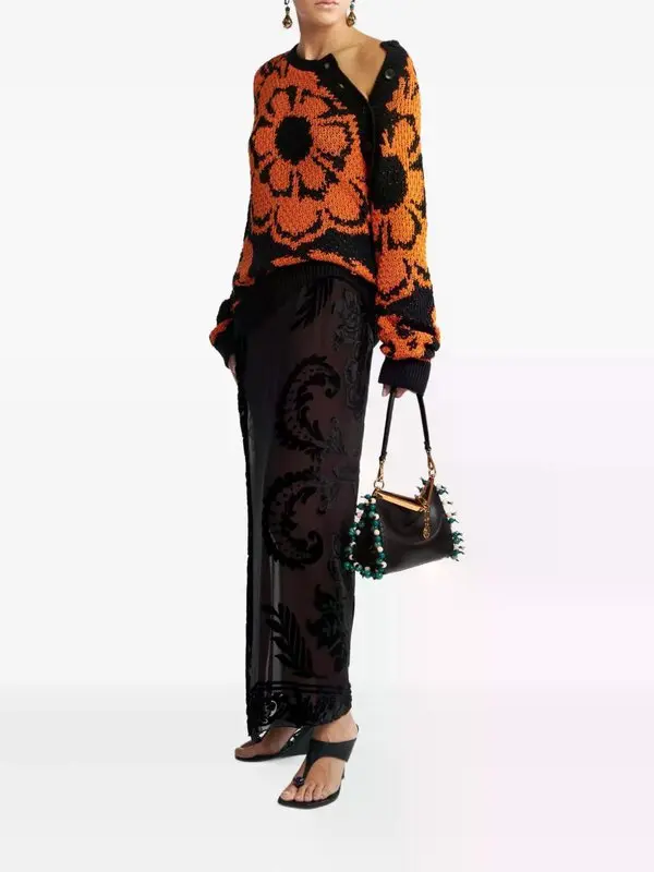 Etro Floral-jacquard Jumper