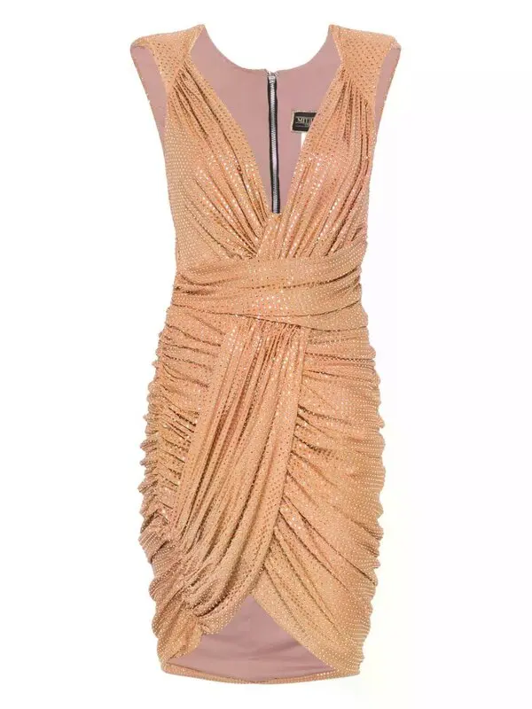MITILIANE COUTURE Crystal-embellished Mini Dress