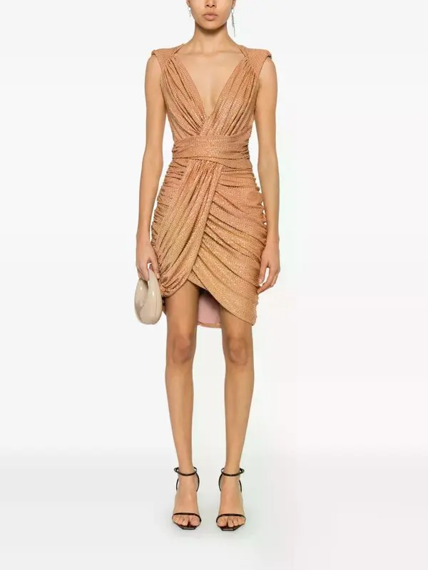 MITILIANE COUTURE Crystal-embellished Mini Dress