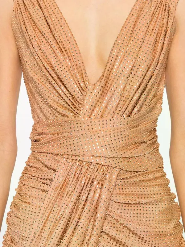 MITILIANE COUTURE Crystal-embellished Mini Dress