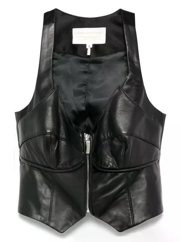 MITILIANE COUTURE Leather Vest