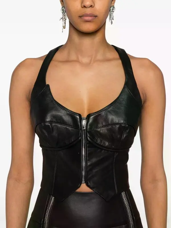 MITILIANE COUTURE Leather Vest