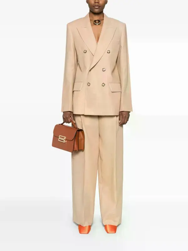 Victoria Beckham Tailored Trousers - Neutrals