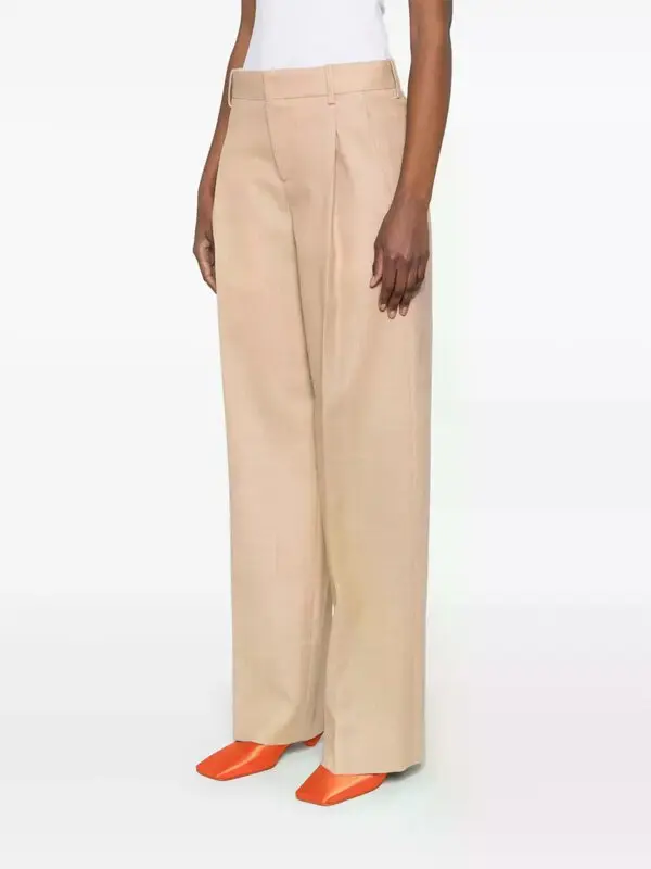 Victoria Beckham Tailored Trousers - Neutrals