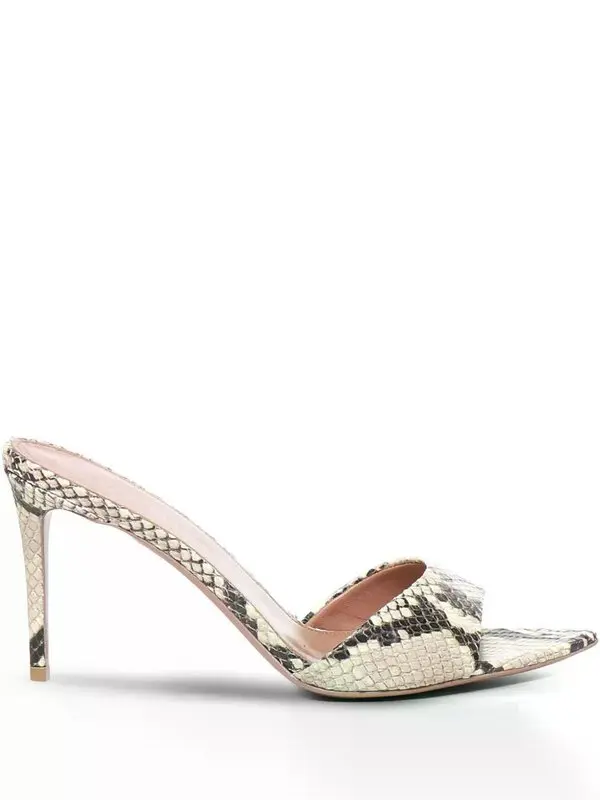 GIULIANO GALIANO Alixia 80mm Sandals - Grey