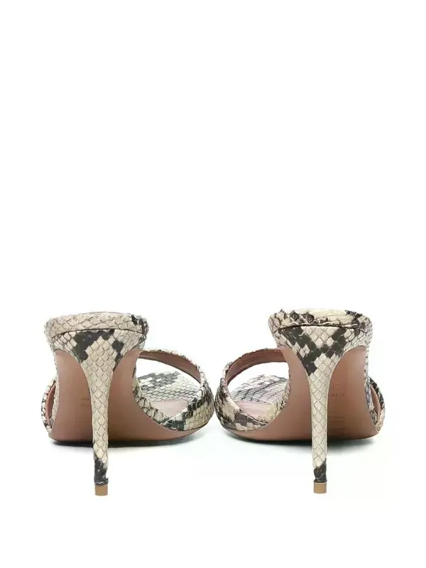GIULIANO GALIANO Alixia 80mm Sandals - Grey