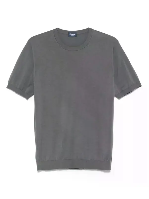 DRUMOHR Cotton T-shirt - Grey