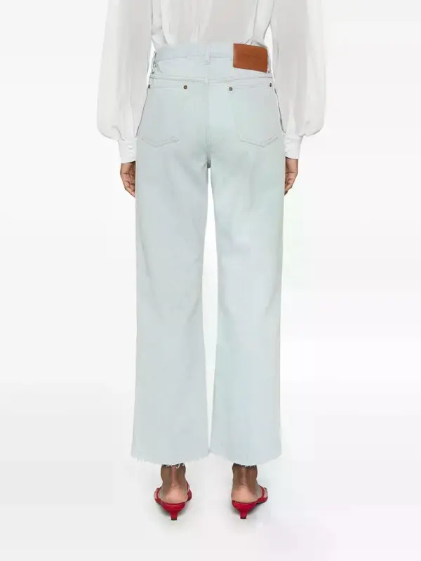Victoria Beckham Logo-patch Jeans
