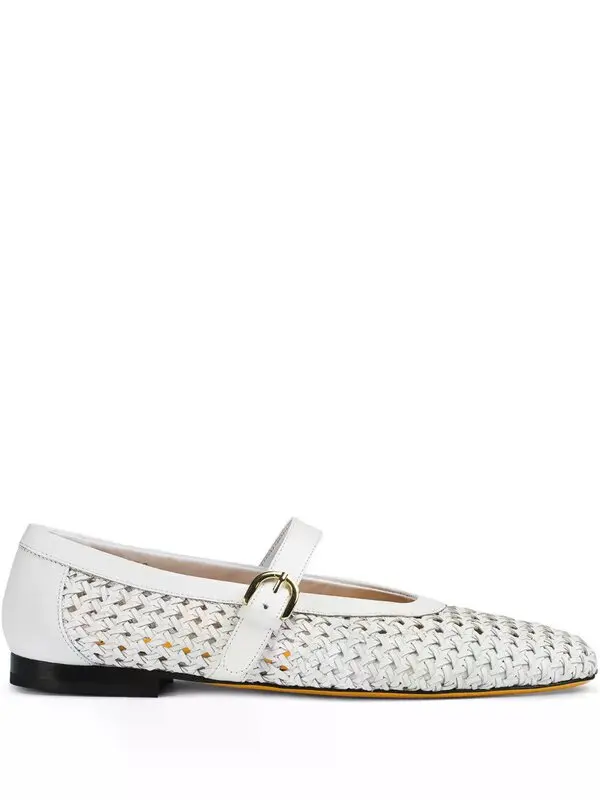 DOUCAL'S Leather Ballerinas - White
