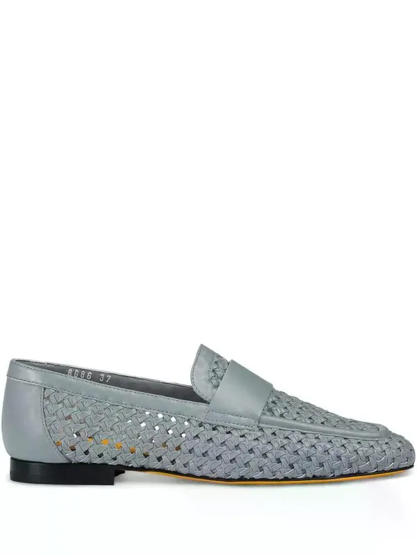 DOUCAL'S Leather Loafers - Blue