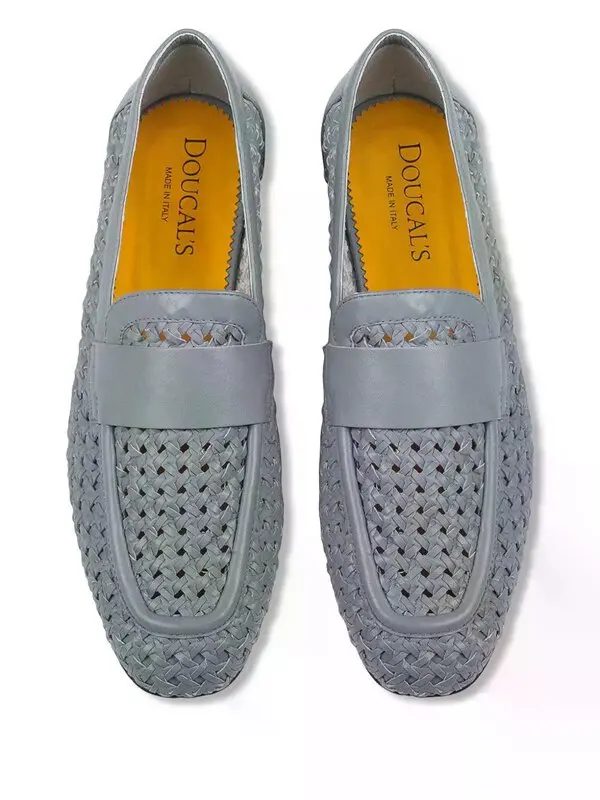 DOUCAL'S Leather Loafers - Blue