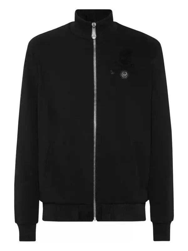 Philipp Plein Skull-embellished Bomber Jacket