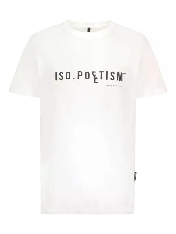 ISO.POETISM Logo-print T-shirt - White
